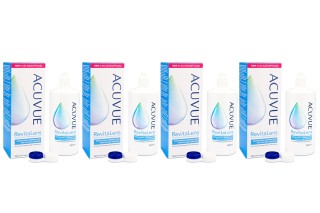 Acuvue RevitaLens 4 x 360 ml with cases – Contact lens solutions | Lentiamo