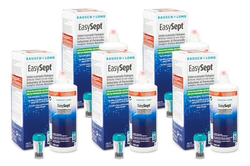 EasySept 5 x 360 ml with cases | Lentiamo